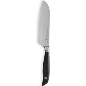 MESSERMEISTER Santoku Knife With Kullens 6.5 Inches - Blacksmith