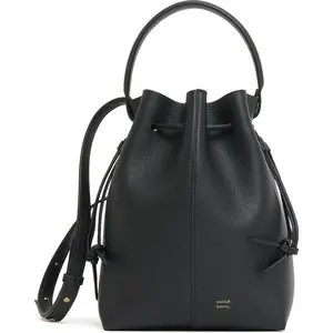 MANSUR GAVRIEL Dea Leather Bucket Bag - Black