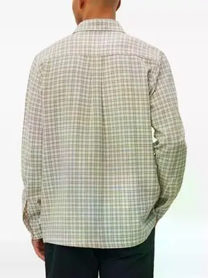 LES DEUX Checked Chest-pocket Shirt