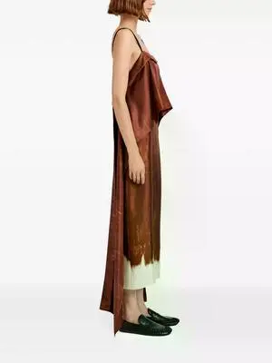 Proenza Schouler Wilma Midi Dress - Brown