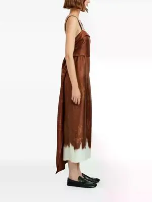 Proenza Schouler Wilma Midi Dress - Brown