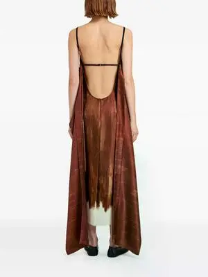 Proenza Schouler Wilma Midi Dress - Brown