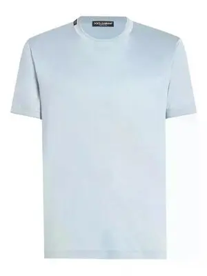 Dolce & Gabbana Silk T-shirt - Blue