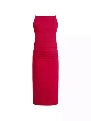 Proenza Schouler Priya Midi Dress - Red