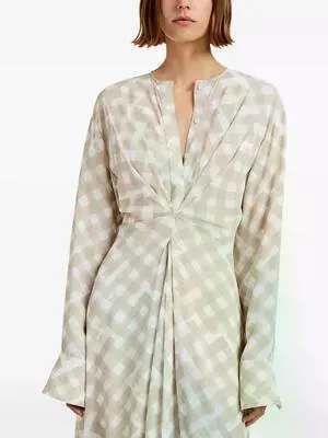 Proenza Schouler Keria Midi Dress - Neutrals