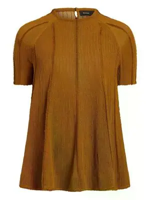Proenza Schouler Tavia Knitted Top - Green