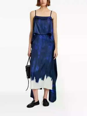 Proenza Schouler Wilma Midi Dress - Blue