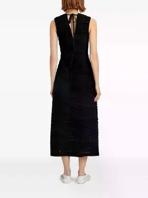 Proenza Schouler White Label Ruffled Midi Dress - Black