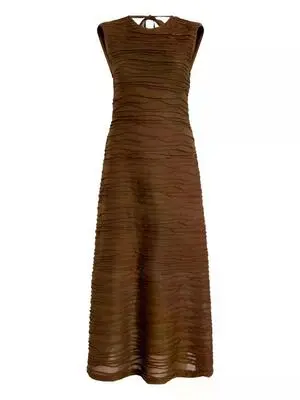 Proenza Schouler White Label Laura Midi Dress - Brown