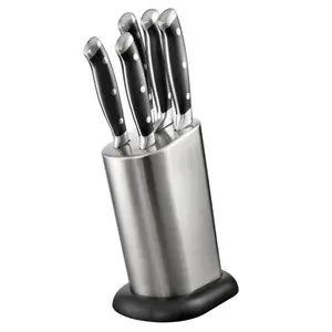 CUISINE::PRO Artisan Stahl 6-piece Knife Block - Black