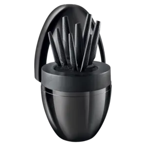 CUISINE::PRO Id3® Samurai The Egg 9-piece Knife Block - Black