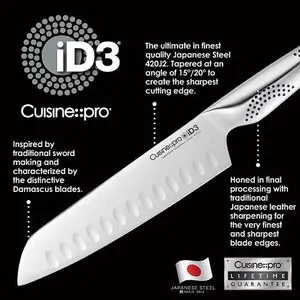 CUISINE::PRO® Id3® 5in Try Me Santoku Knife