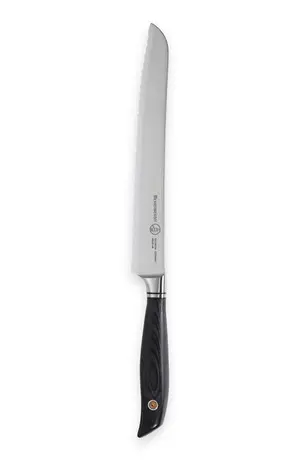 MESSERMEISTER Smith Scalloped Slicing Knife 8.5 Inches - Black