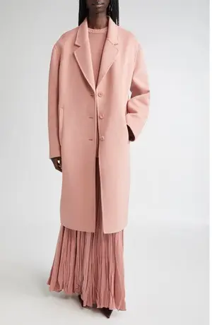 Michael Kors Slouch Virgin Wool Coat - Rosette