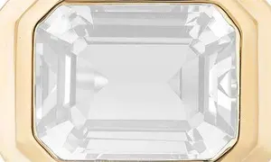 Goshwara Manhattan Emerald Cut Ring - White