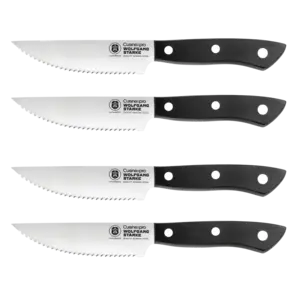 CUISINE::PRO® Wolfgang Starke 4-piece Steak Knife Set - Black