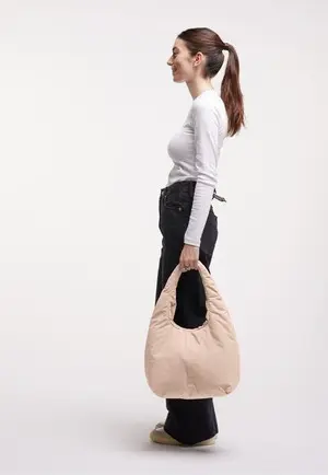 GOT BAG Cloud Shoulder Bag - Pearl