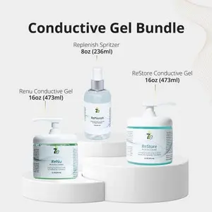 7E WELLNESS Microcurrent Conductivity Gel Bundle For Aging & Stressed Skin