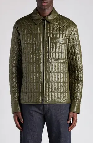 Moncler Quilted Overshirts For Men