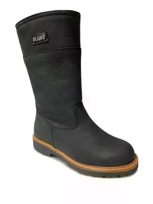 OLANG Leather Zip-up Boots