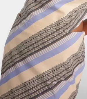 Faithfull The Brand Elise Cotton And Linen Maxi Skirt