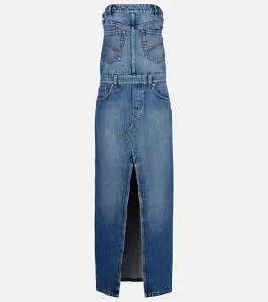 Stella McCartney Denim Maxi Dress - Blue