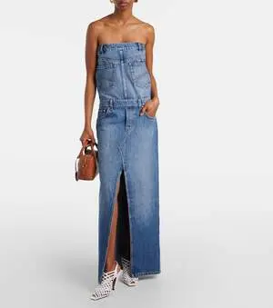 Stella McCartney Denim Maxi Dress