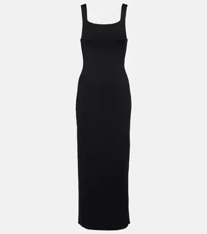 Khaite Dixi Knitted Midi Dress
