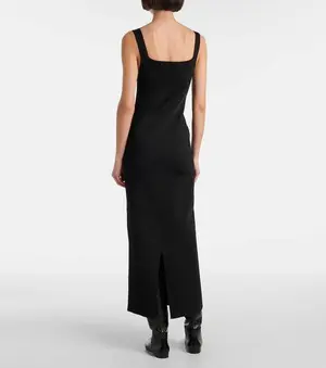 Khaite Dixi Knitted Midi Dress
