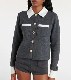 SELF-PORTRAIT Wool-blend Cardigan