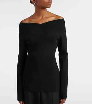 Stella McCartney Knit Cowl Neck Top