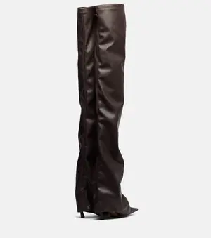 Attico Robin Over-the-knee Boots - Brown