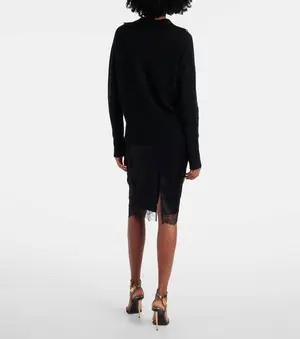 TOM FORD Cashmere And Silk Polo Sweater - Black