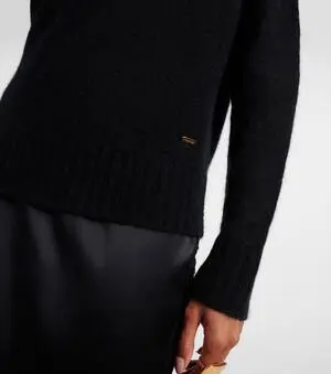 TOM FORD Cashmere And Silk Polo Sweater - Black