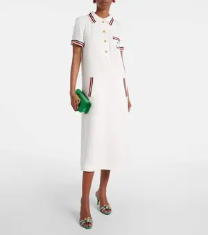 Valentino Garavani Cady Couture Midi Dress
