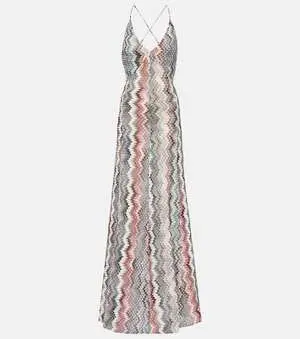 Missoni Zig Zag Maxi Dress - Multicoloured