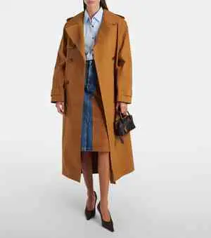 Stella McCartney Double-breasted Belted Coat