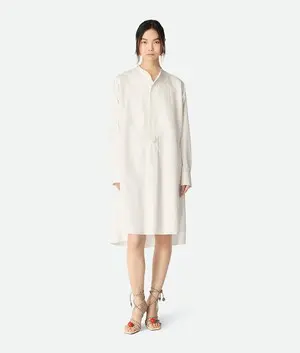 Bottega Veneta Compact Cotton Midi Dress