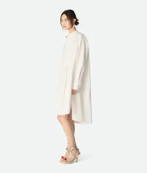 Bottega Veneta Compact Cotton Midi Dress