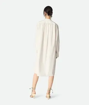 Bottega Veneta Compact Cotton Midi Dress