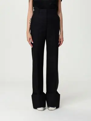 Valentino Garavani Wide Leg Trousers - Black