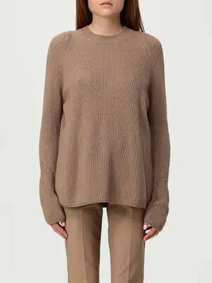 Max Mara Ribbed Knit Sweater - Camel