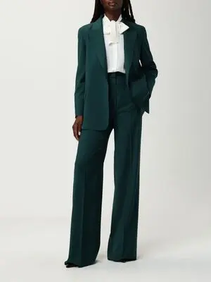 Max Mara Belted Jacket - Green