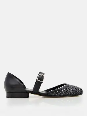 DURAZZI MILANO Mary Jane Ballet Flats - Black