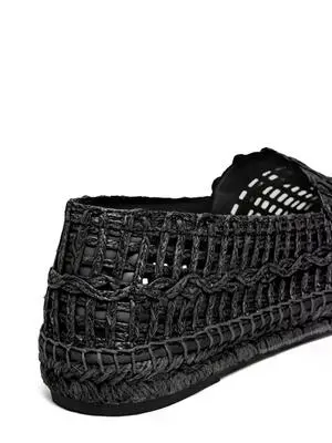 Max Mara Woven Loafers