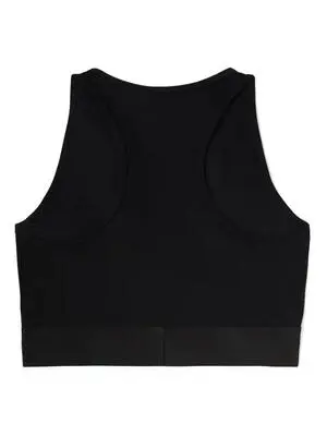Palm Angels Logo-underband Crew-neck Bra