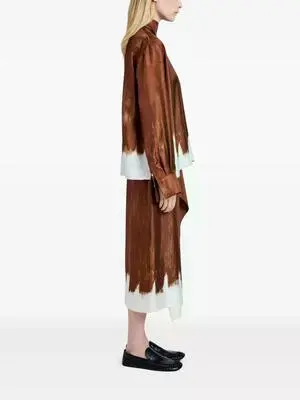 Proenza Schouler Amery Midi Skirt - Brown