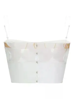 Adam Lippes Bex Tank Top - White