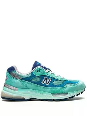 NEW BALANCE M992 Teal Sneakers