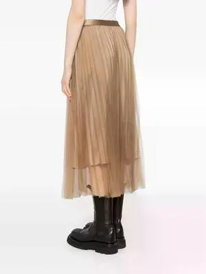 JNBY Pleated A-line Skirt